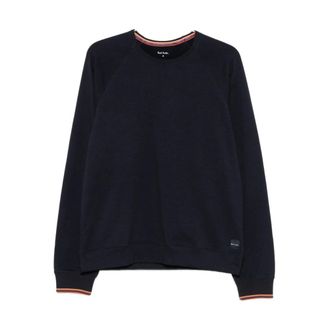 Paul Smith Rundhals-Sweatshirt - - Sweatshirts & Hoodies - Herren - Blau - XL