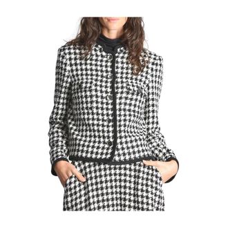 Pennyblack Hahnentritt Jacke - - Jackets - Damen - Grau - M