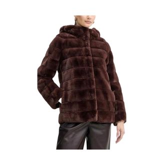 Marella Marella - Jacken > Kunstfell- & Shearlingjacken - - Jackets - Damen - Braun - S