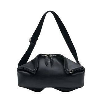 Alexander McQueen Manta Messenger Clutch - - Bags - Herren - Schwarzk - ONE SIZE