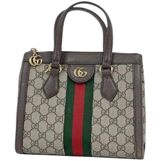 Gucci Sac cabas vintage Pre-owned - Femme - Pre-owned - Beige - Taille: ONE Size