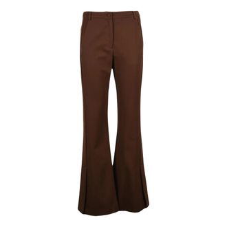 Patrizia Pepe Weite Hosen - - Trousers - Damen - Braun - M