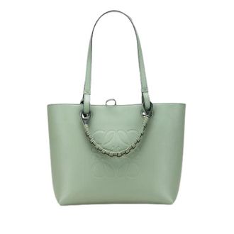 Loewe Pre-owned Leder Satchel - - Pre-owned - Damen - Gr&uuml;n - ONE SIZE