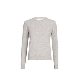 Saison 1865 Pull droit Qiria col rond en cachemire