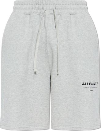 AllSaints Homme, Shorts, Gris, Taille: XL Underground Relaxed Fit Sweat Shorts