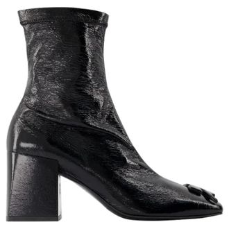 Courr&egrave;ges Plastik boots - - Shoes - Damen - Schwarzk - 38 EU