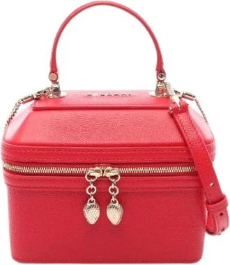 Bulgari Sac &agrave; main 2-en-1 Pre-owned Serpenti Jewelry Box - Femme - Pre-owned - Rouge - Taille: ONE Size