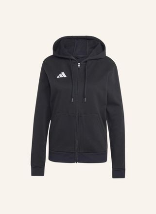 adidas entrada26 Kapuzenjacke Mit Durchgehendem Reissverschluss schwarz