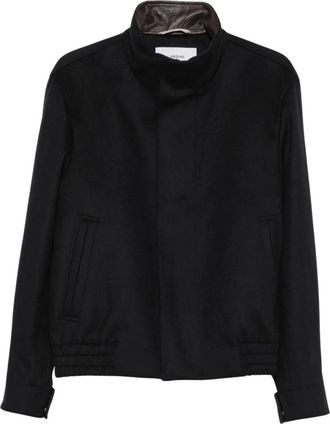 Lardini Veste en Laine Effet Castor - Homme - Vestes - Noir - Taille: XL
