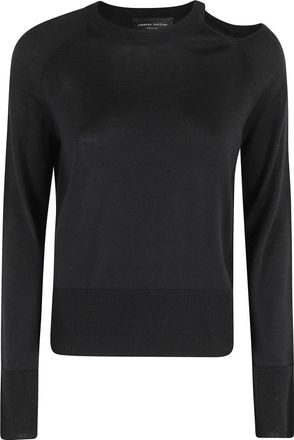 Roberto Collina Damen, Sweatshirts & Hoodies, Schwarzk, XSGr&ouml;&szlig;e