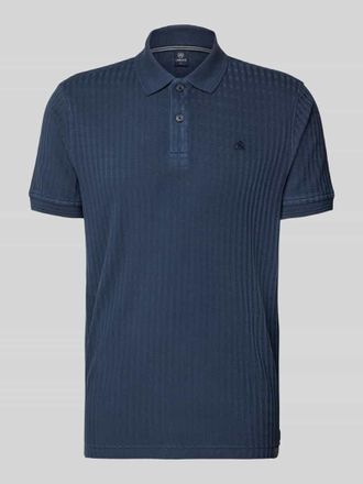 Lerros Slim Fit Poloshirt mit Logo-Stitching