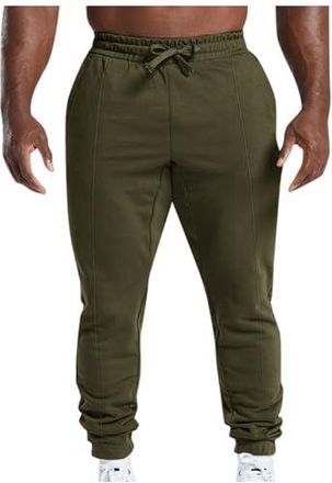 Generic Jogging Homme Pantalon Jogging Homme Pantalon Survetement Homme Confortable Classique - Pantalon L&eacute;ger Tricot&eacute; Homme - Sweatpants Athl&eacute;tiques Souples 