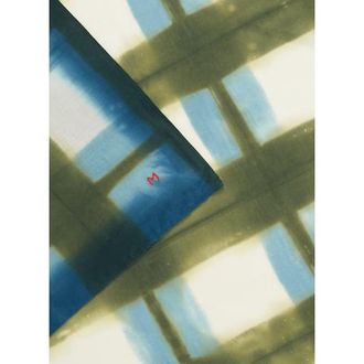 Moismont Foulard Yoko &agrave; carreaux en coton