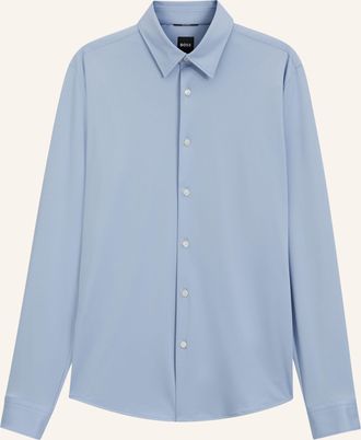 HUGO BOSS Hemd P-Roan-K-F-263 Slim Fit blau