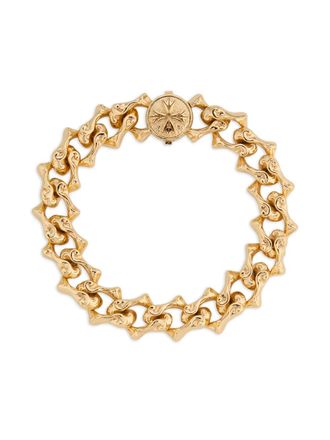 Emanuele Bicocchi bracelet Sharp en chaîne à logo - Or