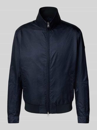 HUGO BOSS Relaxed Fit Blouson mit dezentem Allover-Muster Modell C-CASAMU