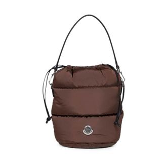 Moncler Caradoc Bucket Bag - - Bags - Damen - Braun - ONE SIZE