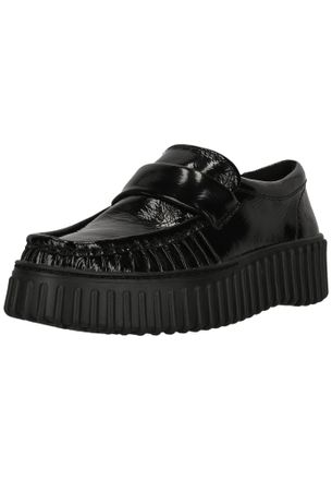 Clarks Schlupfschuhe Torhill Mocc Black Pat