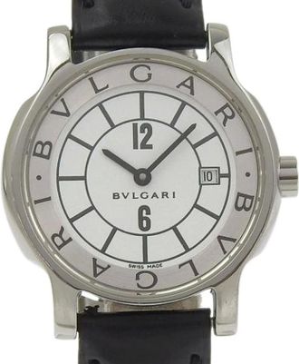 Bulgari unisex, Pre-owned, Blanc, Taille: ONE Size Montre-bracelet Vintage Pre-owned