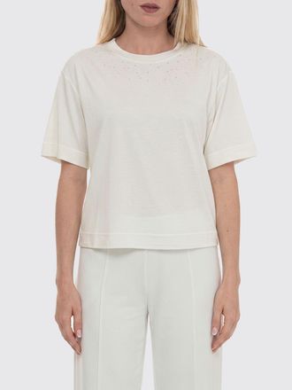 Emporio Armani T-Shirt Femme couleur Bleu