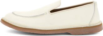 Boggi Milano Homme, Chaussures, Beige, Taille: 42 EU Mocassins en cuir foulonn&eacute;