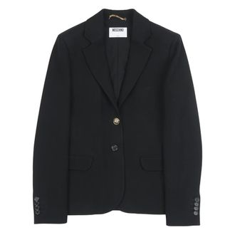 Moschino Femme, Vestes, Noir, Taille: 36 FR Blazers