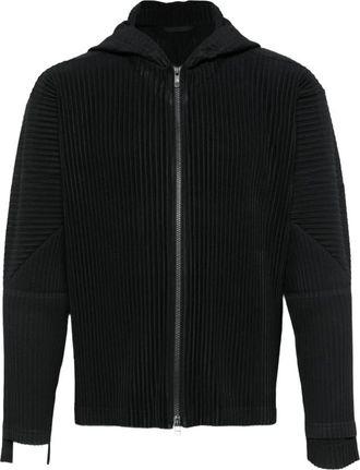 Issey Miyake Homme, Sweatshirts et sweats &agrave; capuche, Noir, Taille: M Blouson