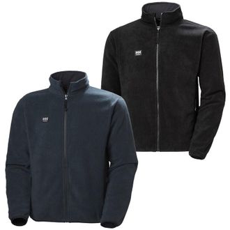 Helly Hansen Manchester Zip In Fleece Arbeits-Sweatshirt - xl - Blau - Helly Hansen
