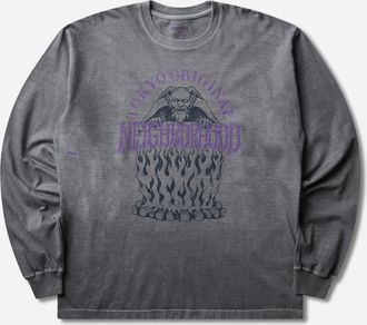 Neighborhood Men s LS-3 Longsleeve T-Shirt Grey