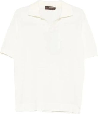 FILIPPO DE LAURENTIIS Homme, Tops, Blanc, Taille: XL Polo Skipper ML