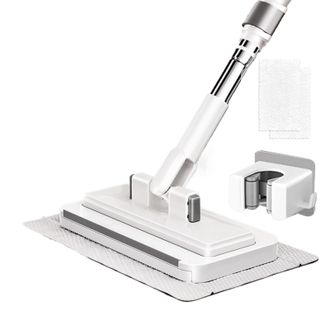 Generic Einwegbodent&uuml;cher - Sp&uuml;lfreies Clipmop-System Trocken- Wartung Effiziente M&uuml;llsammlung Spart Zeit T&auml;glicher Komfort | Innenboden K&uuml;che Wohnzimmer Holz