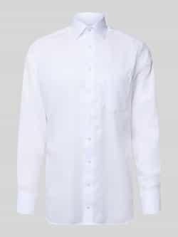 Olymp Modern Fit Business-Hemd aus Baumwolle mit Kentkragen