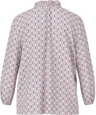 Marc Cain Langarmbluse Romantic Tresaures Premium Damenmode Mit kleinen R&uuml;schenkragen