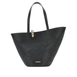 Jacquemus Bambola asymmetrical maxi basket bag Woman One Size