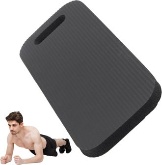 Generico Yoga-Knieschalter: &Uuml;bungsmatte f&uuml;r eine Rolle, dicker Yogahad ohne Verrutschen f&uuml;r Kniest&uuml;tze, weiche Ellenbogen&uuml;bungen, Rechteck, zus&auml;tzliche Polster