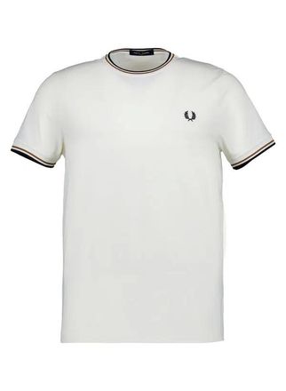 Fred Perry Herren T-Shirts wei&szlig;