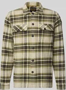 PME Legend Regular Fit Freizeithemd mit Label-Detail