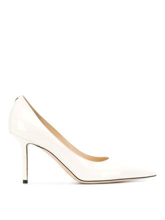 Jimmy Choo London Chaussures &Agrave; Talon - Blanc