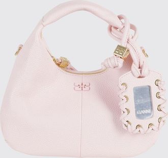 Ganni Sac &agrave; Main GANNI Femme couleur Rose