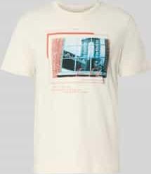 Tom Tailor Regular Fit T-Shirt aus reiner Baumwolle