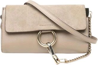 Chlo&eacute; Pre-owned Mini Faye Crossbody Bag - Femme - Pre-owned - Beige - Taille: ONE Size