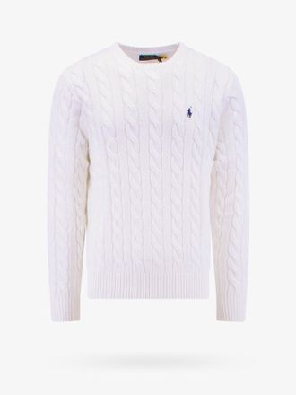 Ralph Lauren Cable knit sweater with iconic embroidery - POLO RALPH LAUREN - gender_Man