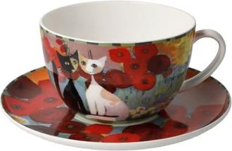 GOEBEL Milchkaffeetasse Lestate in giardino Rosina Wachtmeister