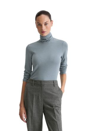 Marc O'Polo Langarmshirt aus soft geripptem Jersey