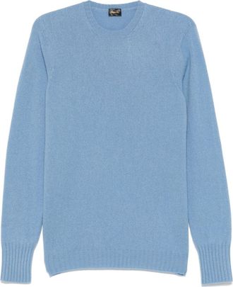 Drumohr Klassischer Kaschmirpullover - Blau