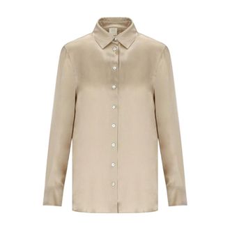 Marella Alfio Shirt - - Blouses & Shirts - Damen - Beige - 2XS