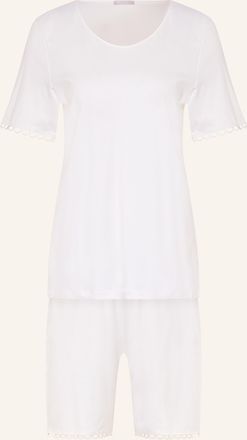 Hanro Shorty-Schlafanzug Anouk weiss