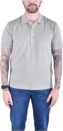 Eleventy Homme, Tops, Vert, Taille: 2XL Polo Chemises
