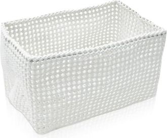 Möve Tube Rechteckiger Korb, Weiß