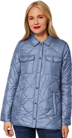 Street One Damen A211617 Leichte Steppjacke, Light Stormy Blue, 40